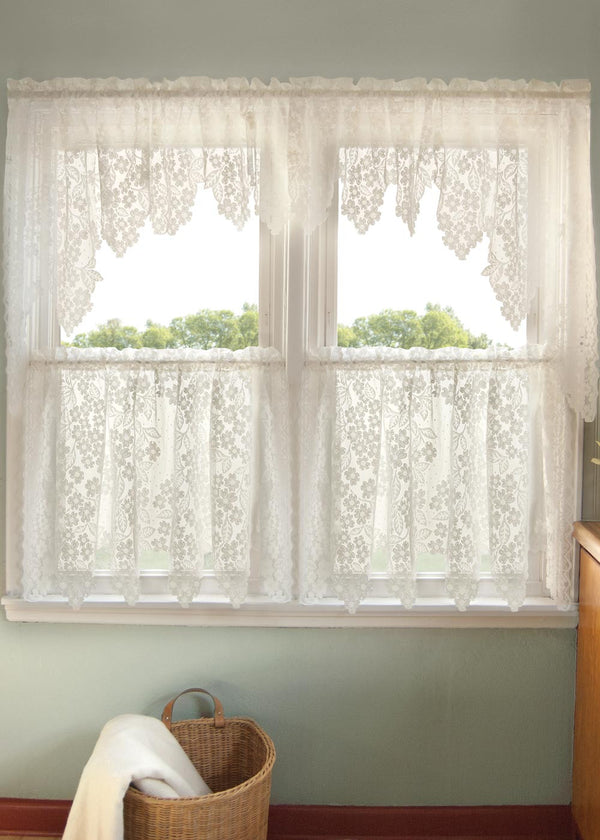 Lace Swag Curtains by Heritage Lace - Pine Hill Collections